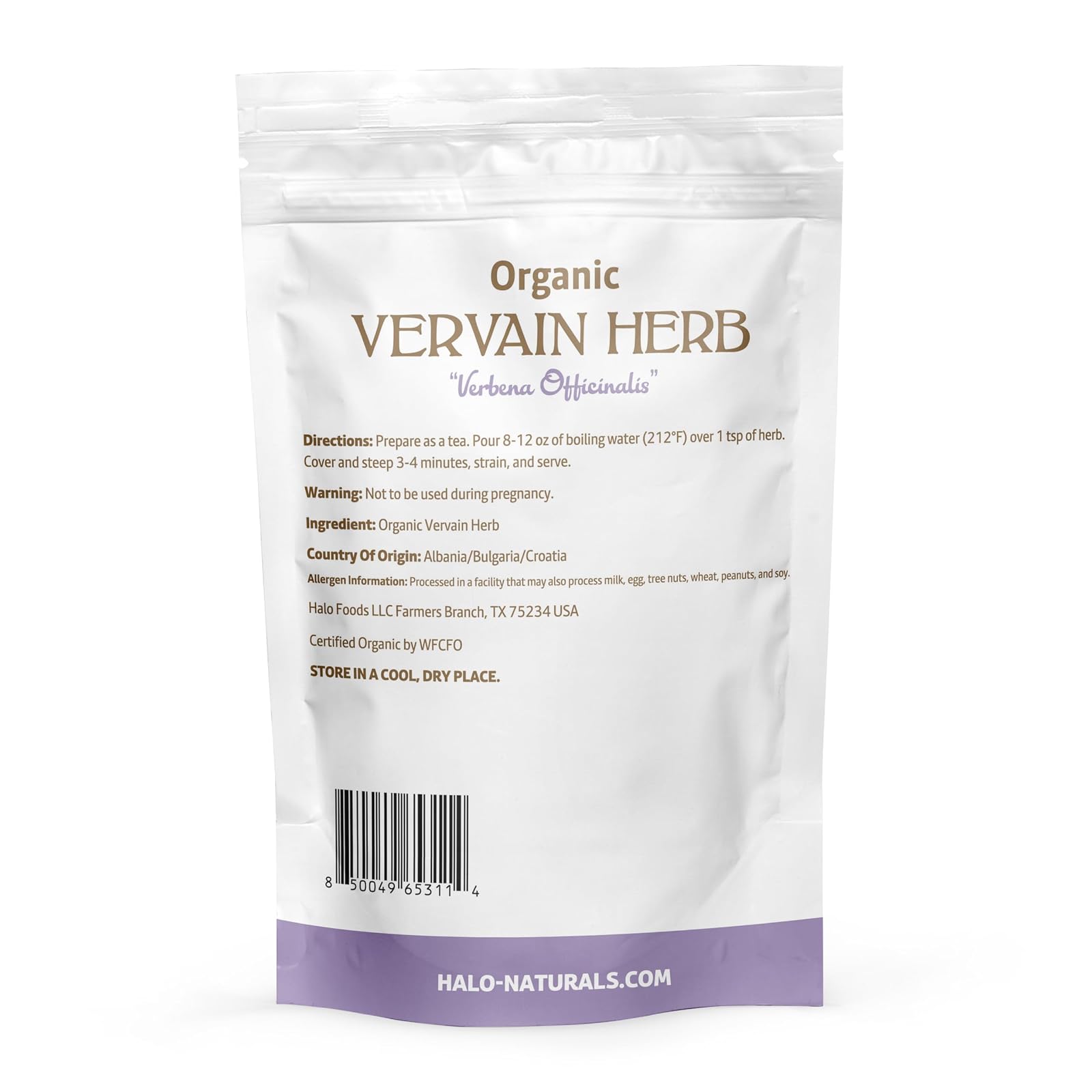 natural vervain herb for relaxation