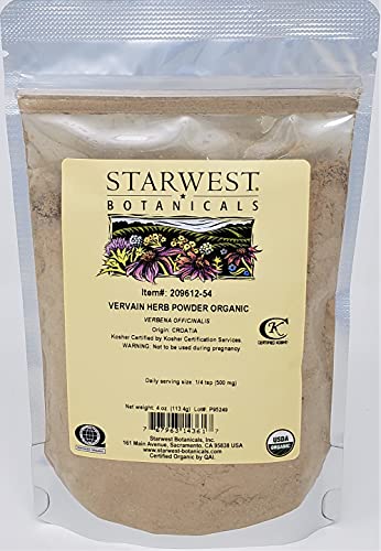 natural vervain supplement for health