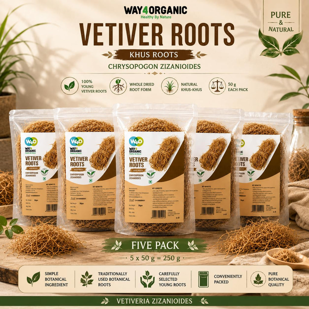 natural vetiver root infusion benefits