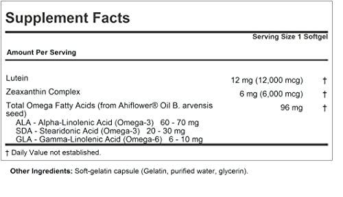 Natural vision enhancement formula