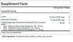 Natural vision enhancement formula