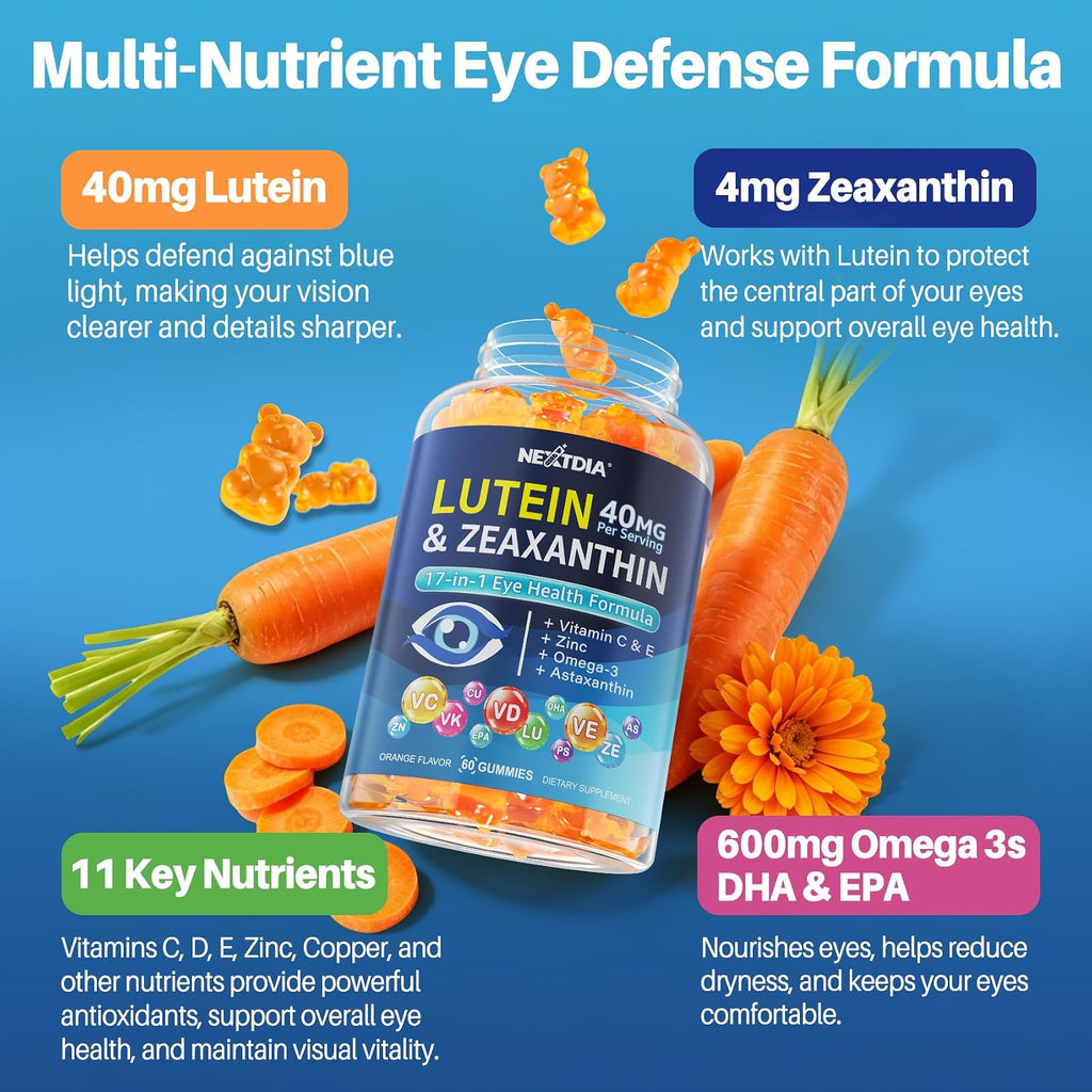 Natural vision enhancement gummies
