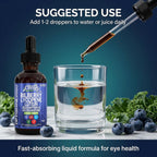 Natural vision enhancement liquid drops