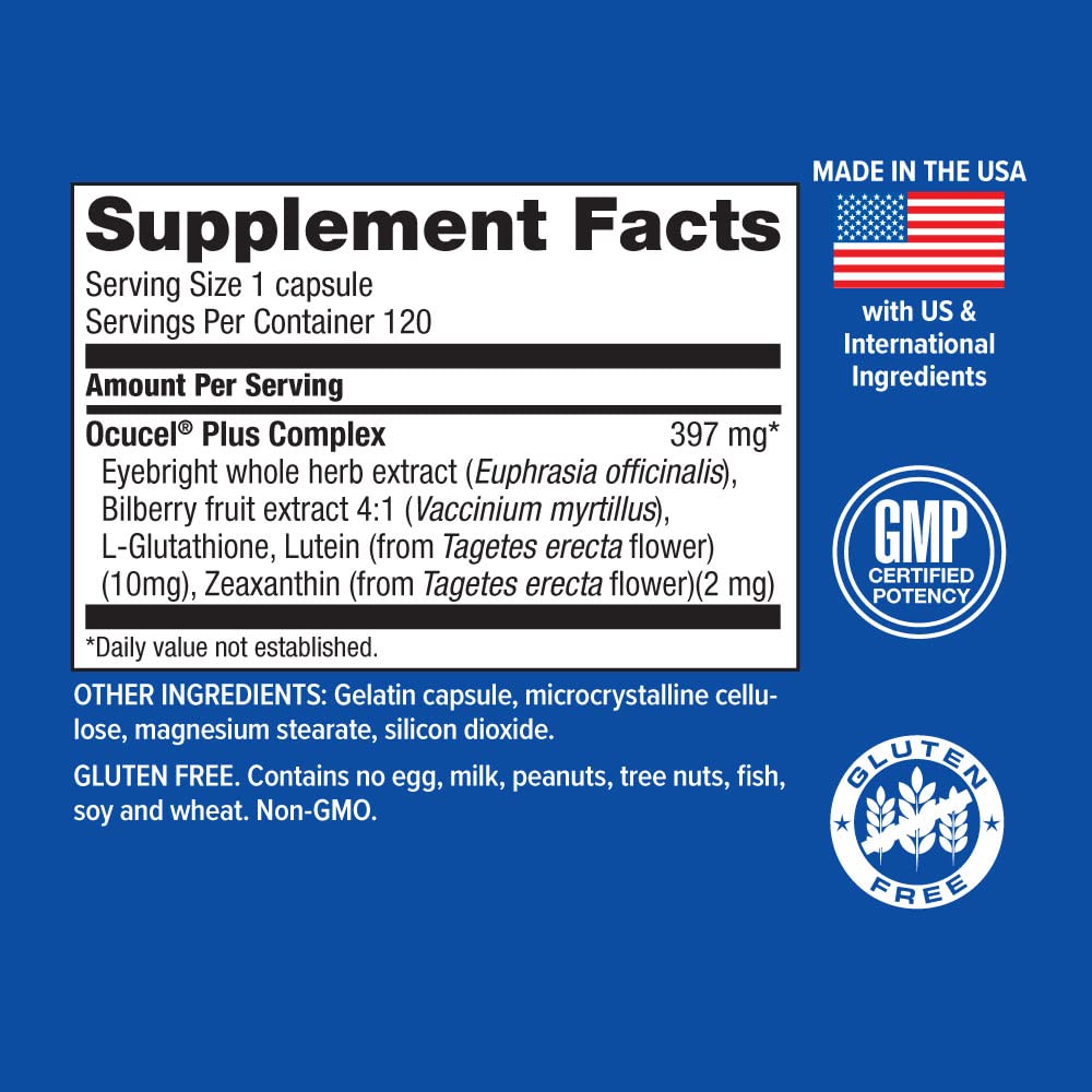 Natural vision enhancement supplement