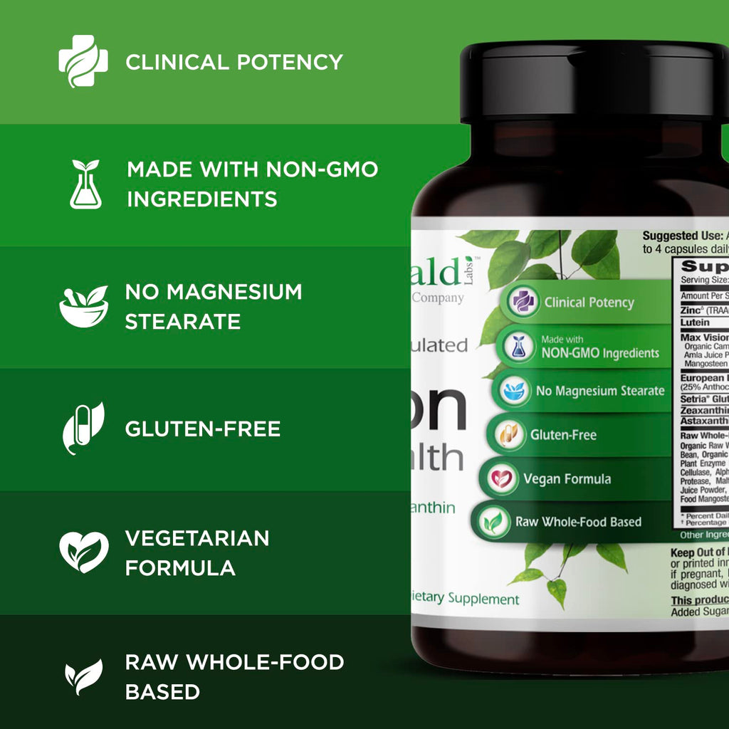 Natural vision health supplement