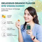 Natural vision improvement gummies