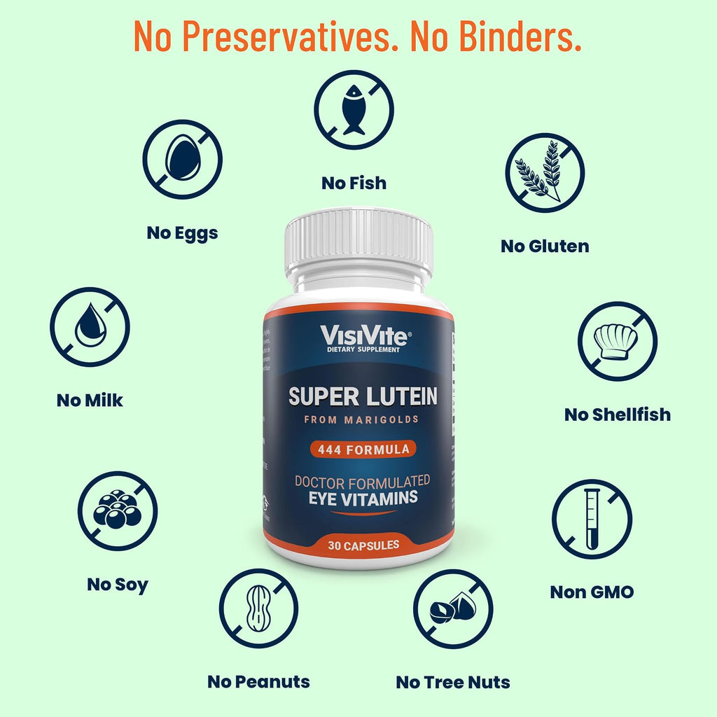 Natural vision protection with lutein