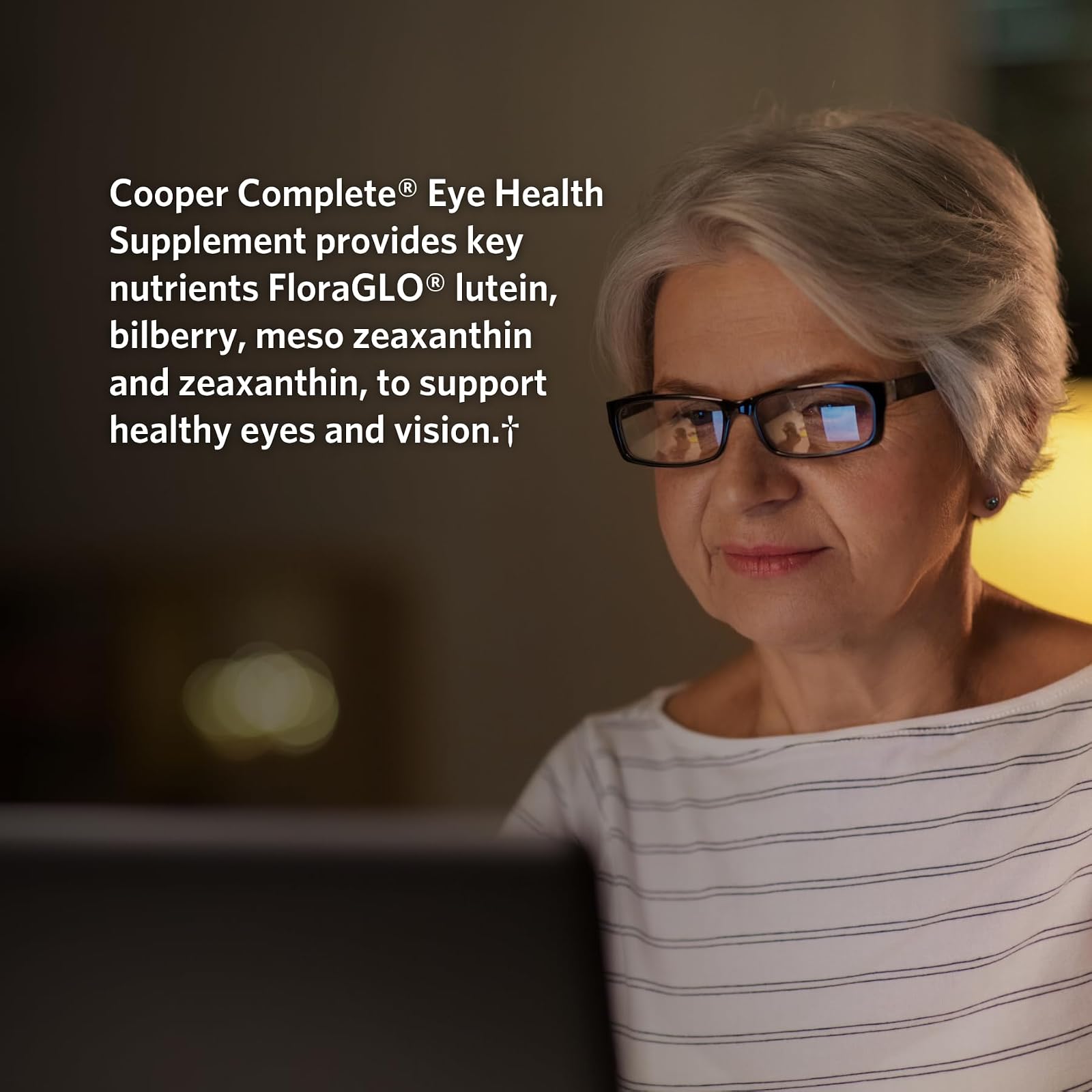 Natural vision support supplement