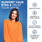 Natural vision support vitamins