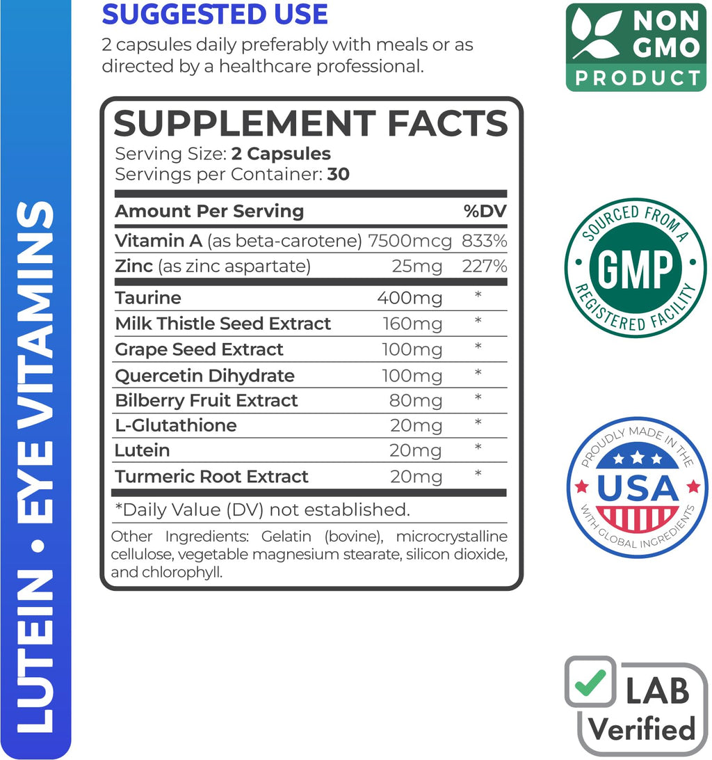 natural vision support with lutein