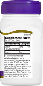 natural vision support with lutein