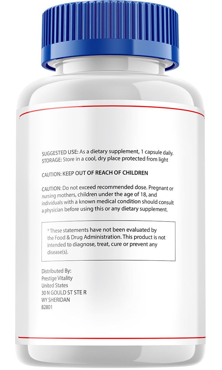 Natural vitality booster for men