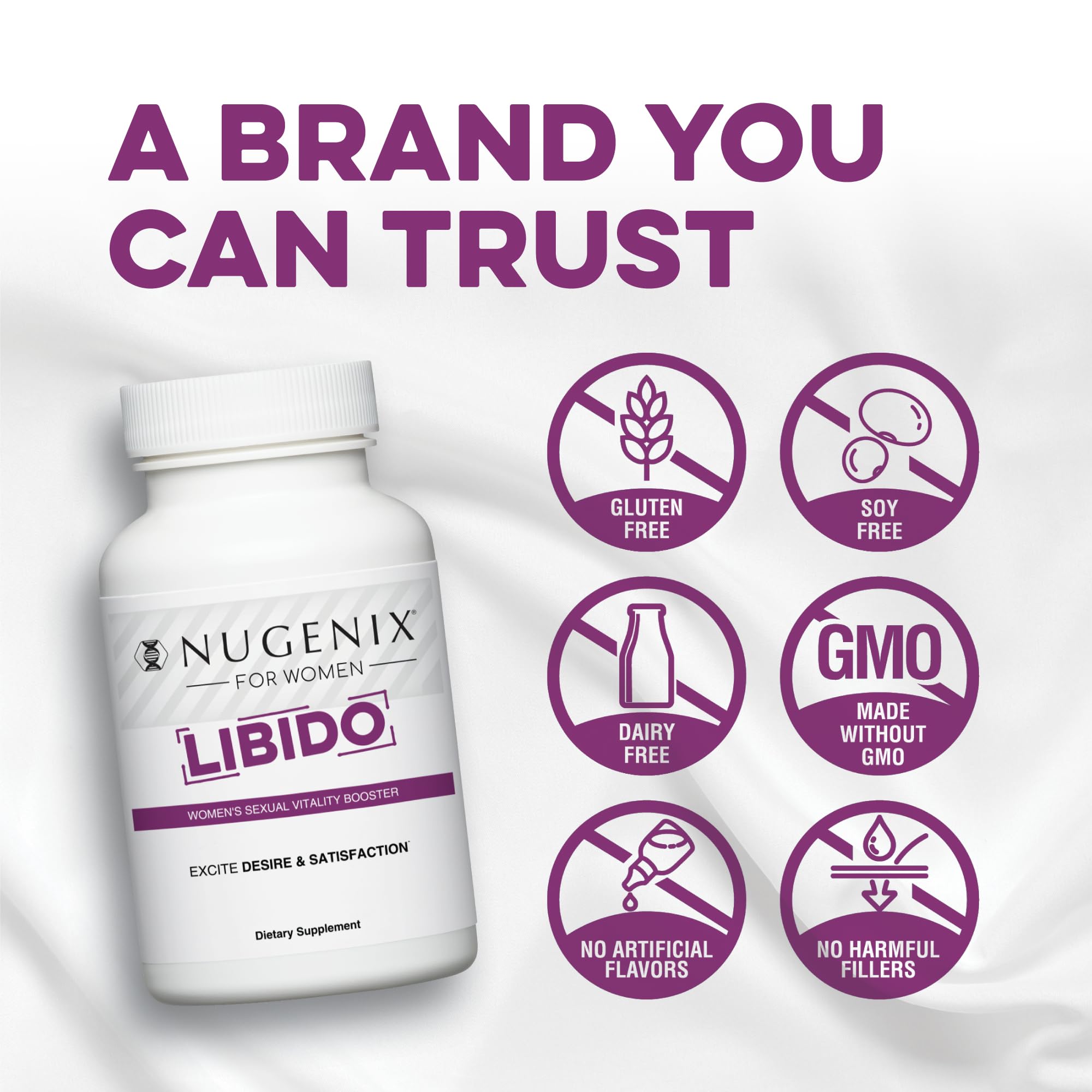 Natural vitality booster for women