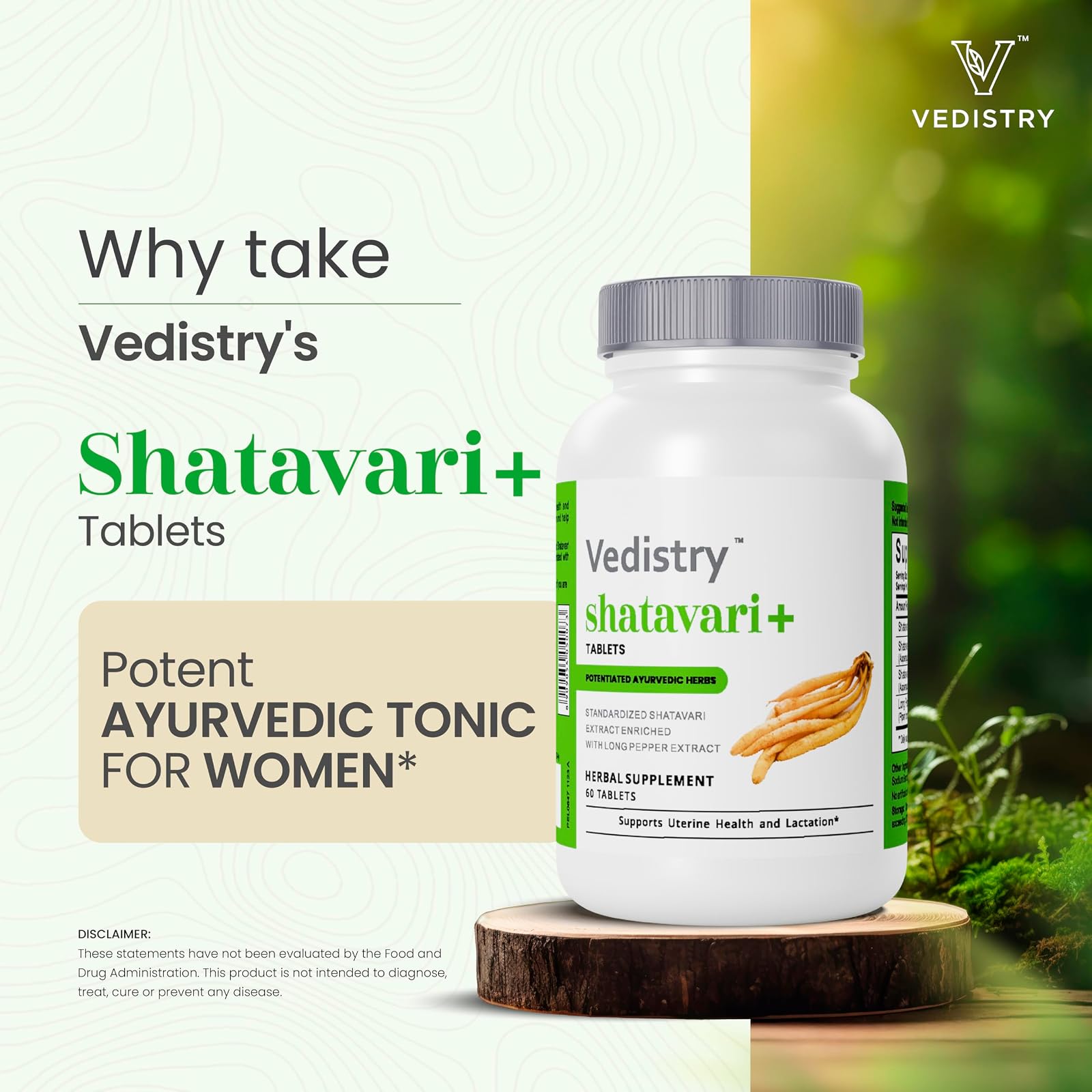 Natural vitality booster with Shatavari