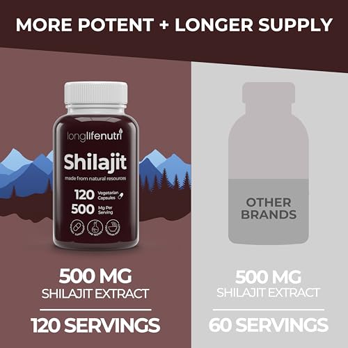 natural vitality booster with Shilajit