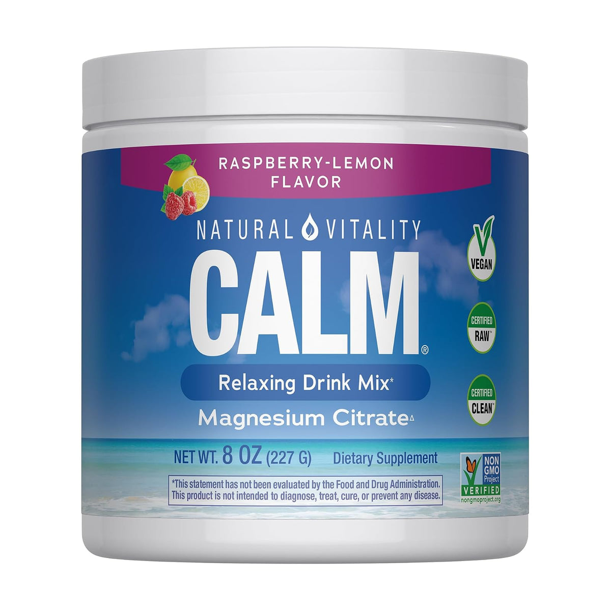 Natural Vitality Calm magnesium powder for relaxation