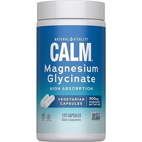 Natural Vitality Calm magnesium tablets