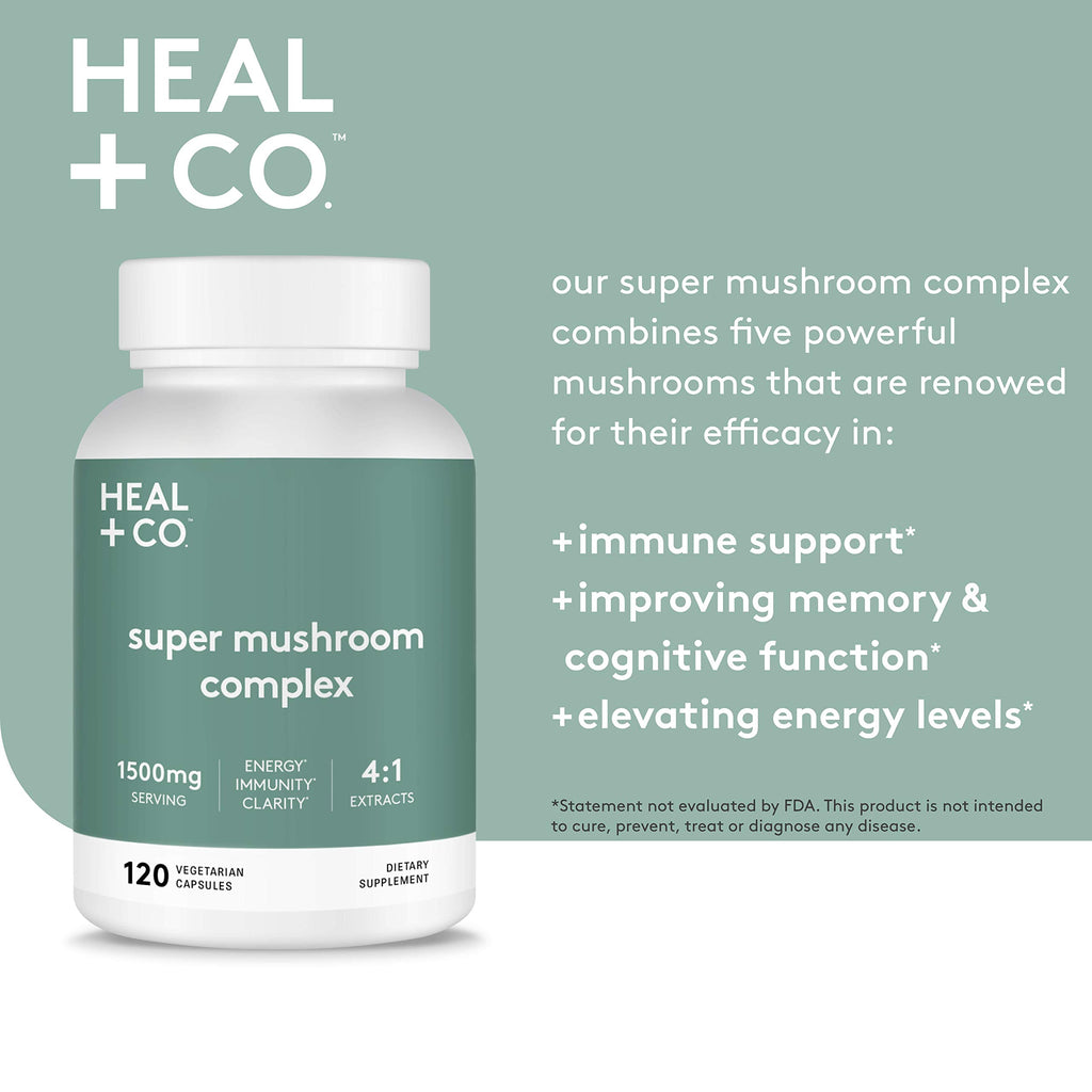 natural vitality from mushroom blend