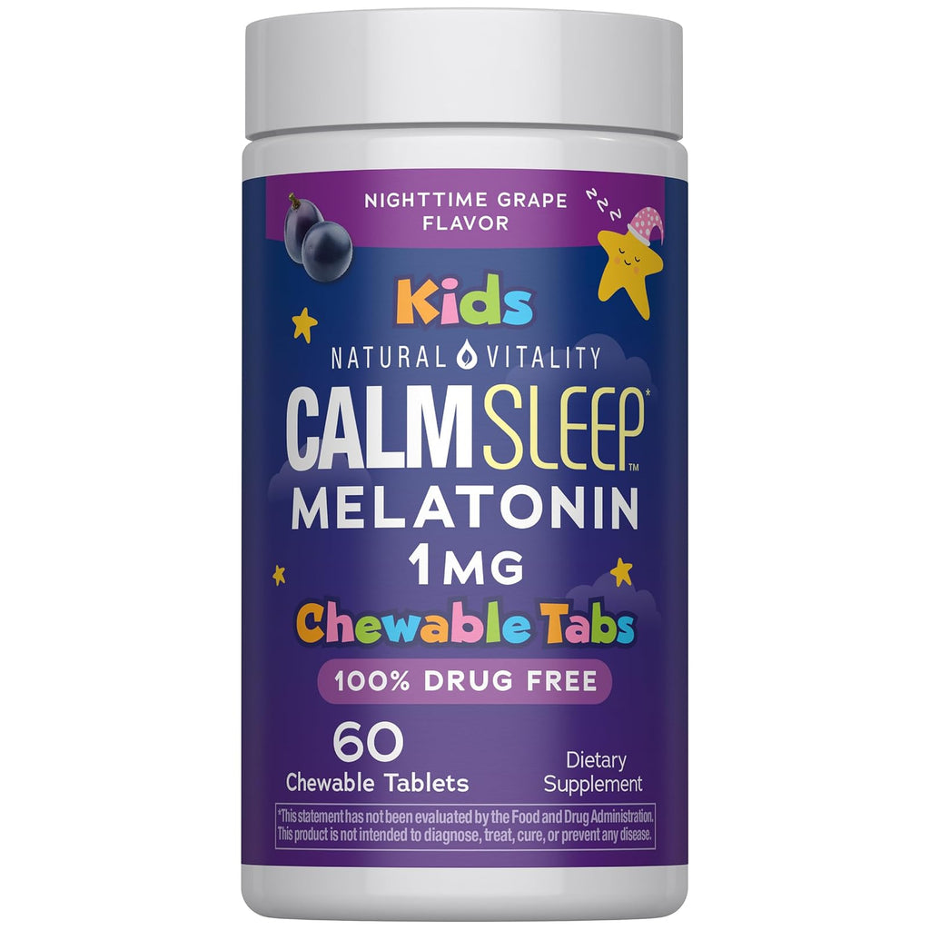 Natural Vitality Kids Calm melatonin tablets