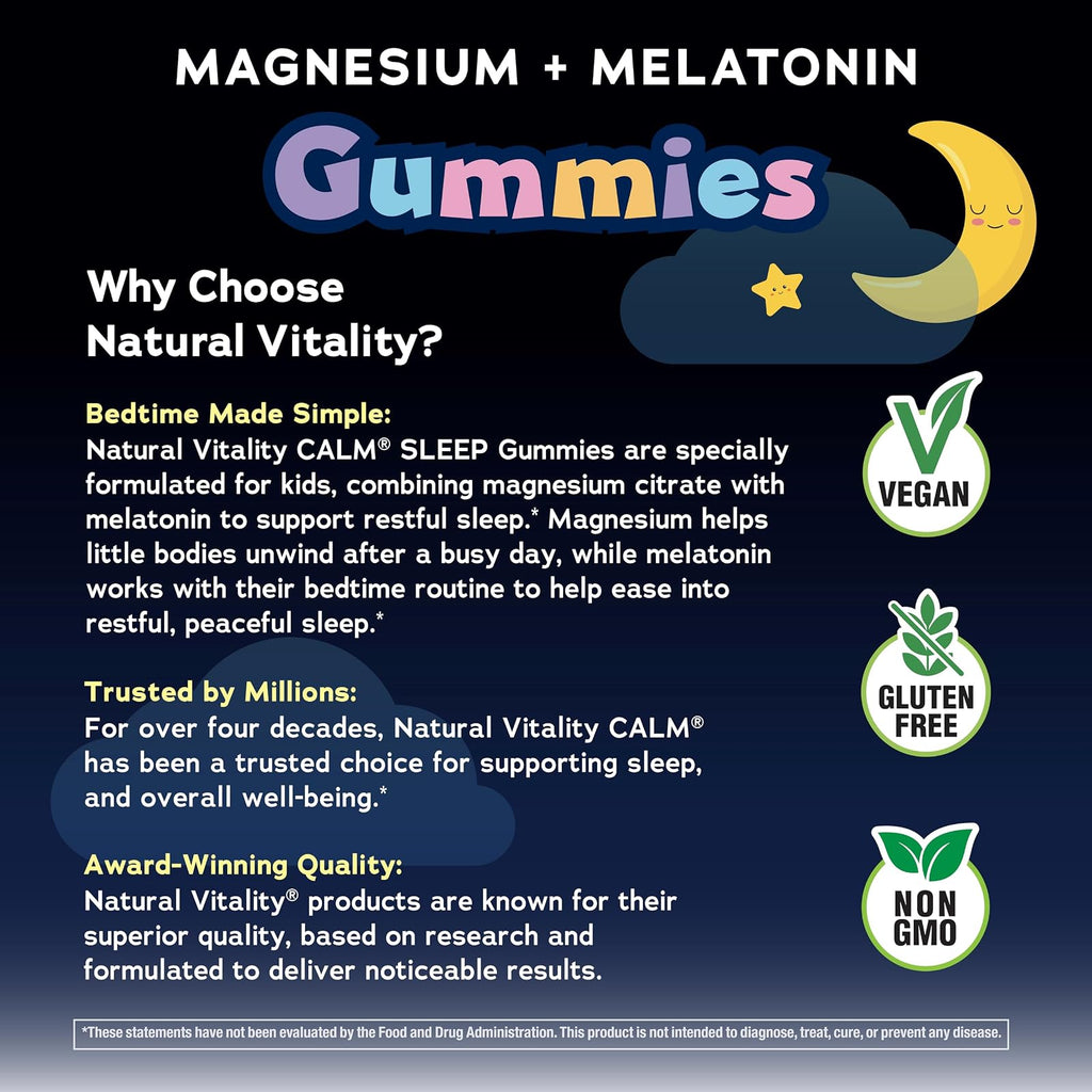 natural vitality kids vitamins for stress relief