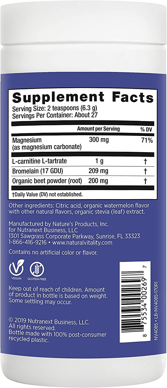 natural vitality magnesium citrate