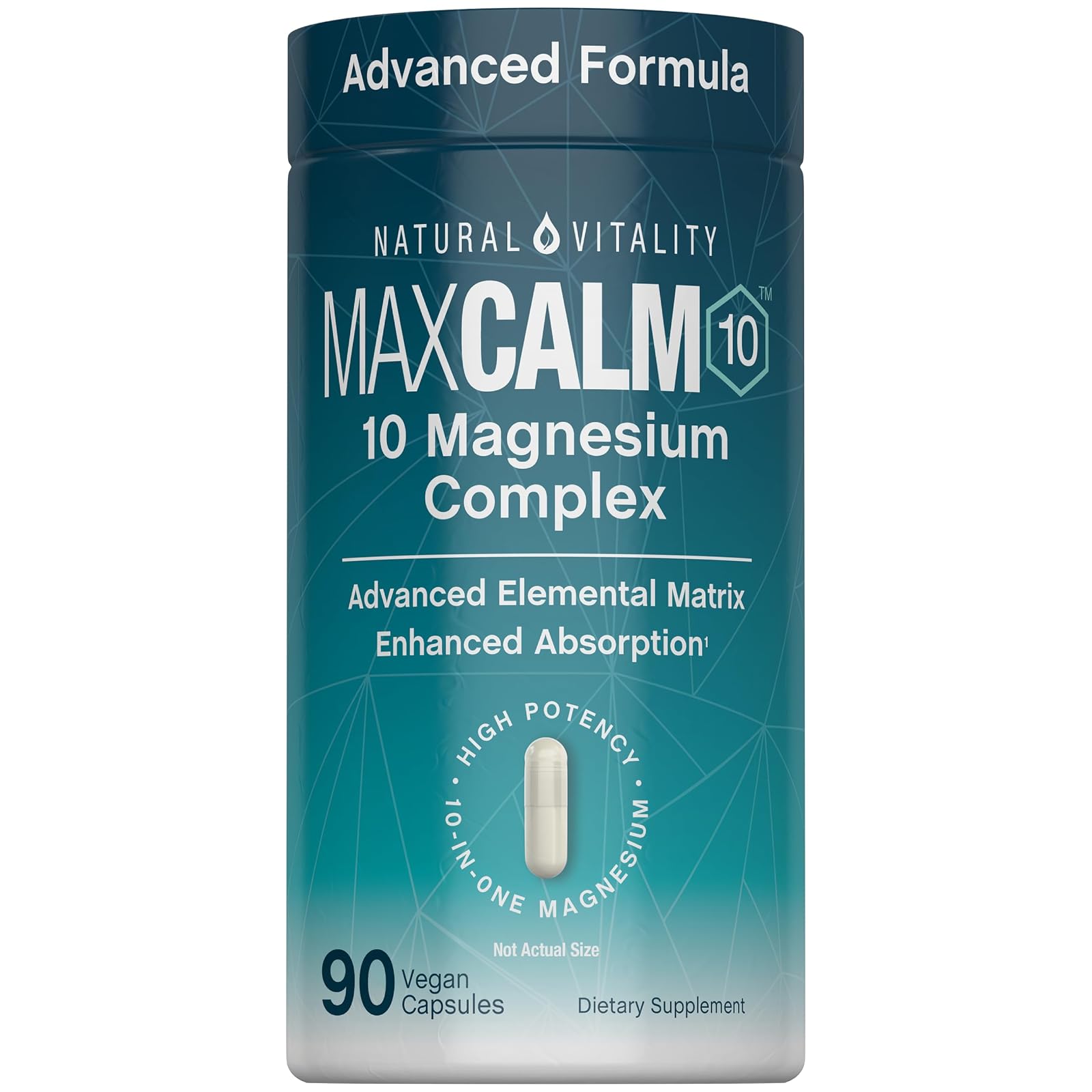 Natural Vitality magnesium complex capsules