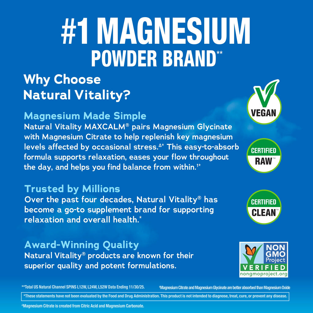 natural vitality magnesium for better sleep
