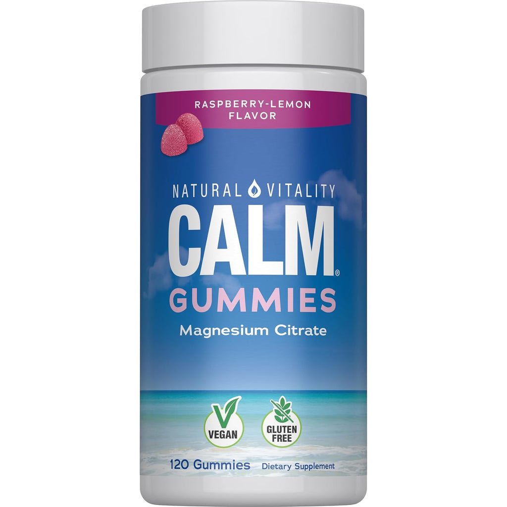 Natural Vitality magnesium gummies for relaxation