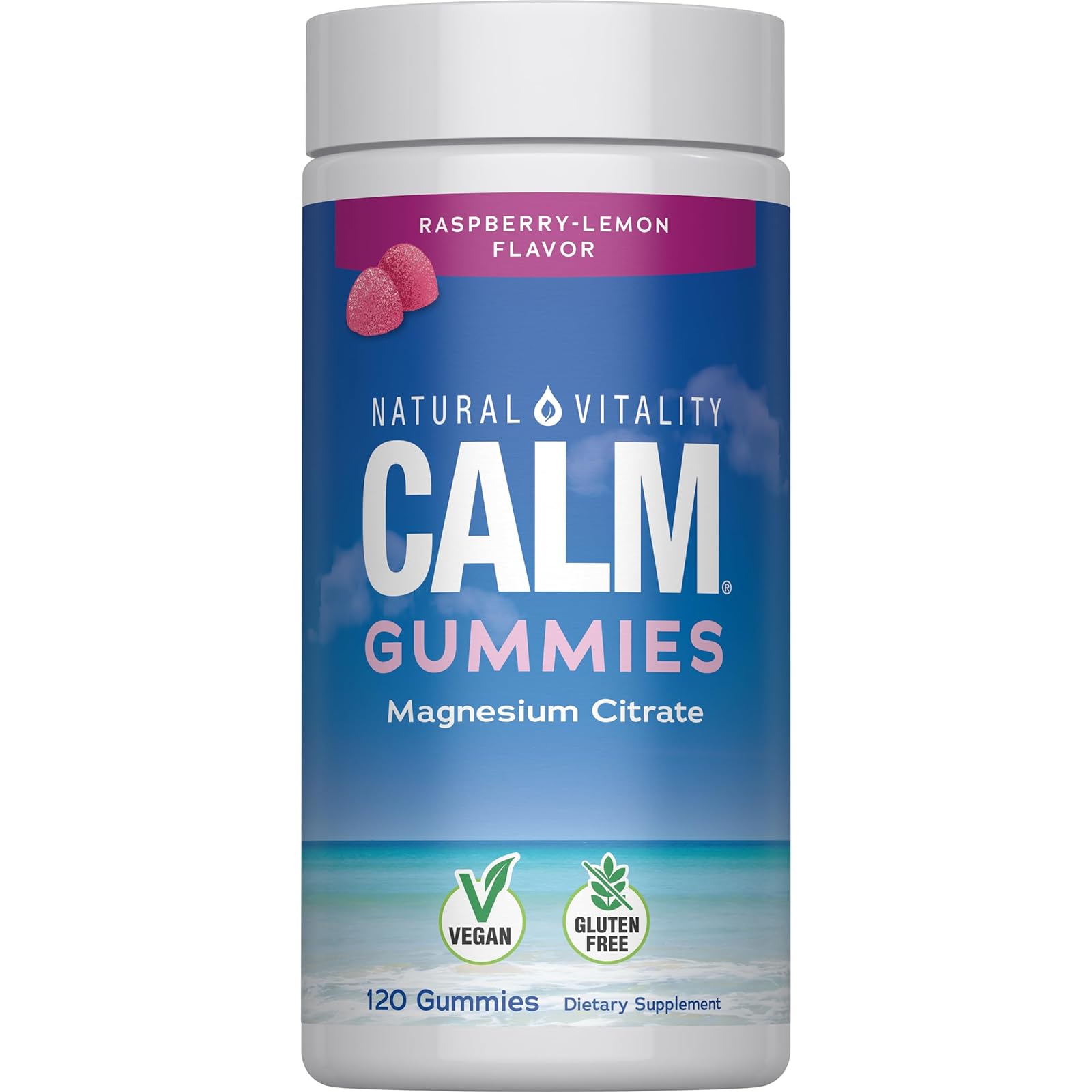 Natural Vitality magnesium gummies for relaxation