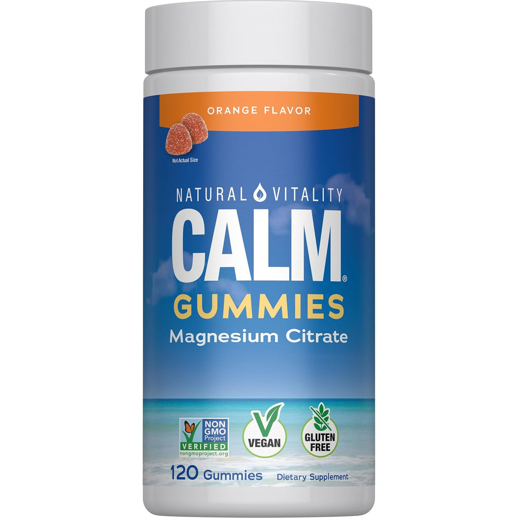 Natural Vitality magnesium gummies for relaxation