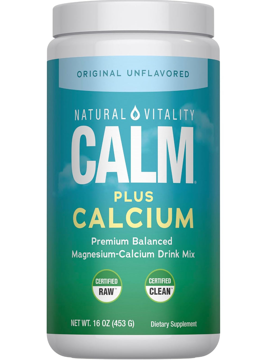 Natural Vitality magnesium powder for relaxation