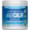 Natural Vitality magnesium powder for relaxation