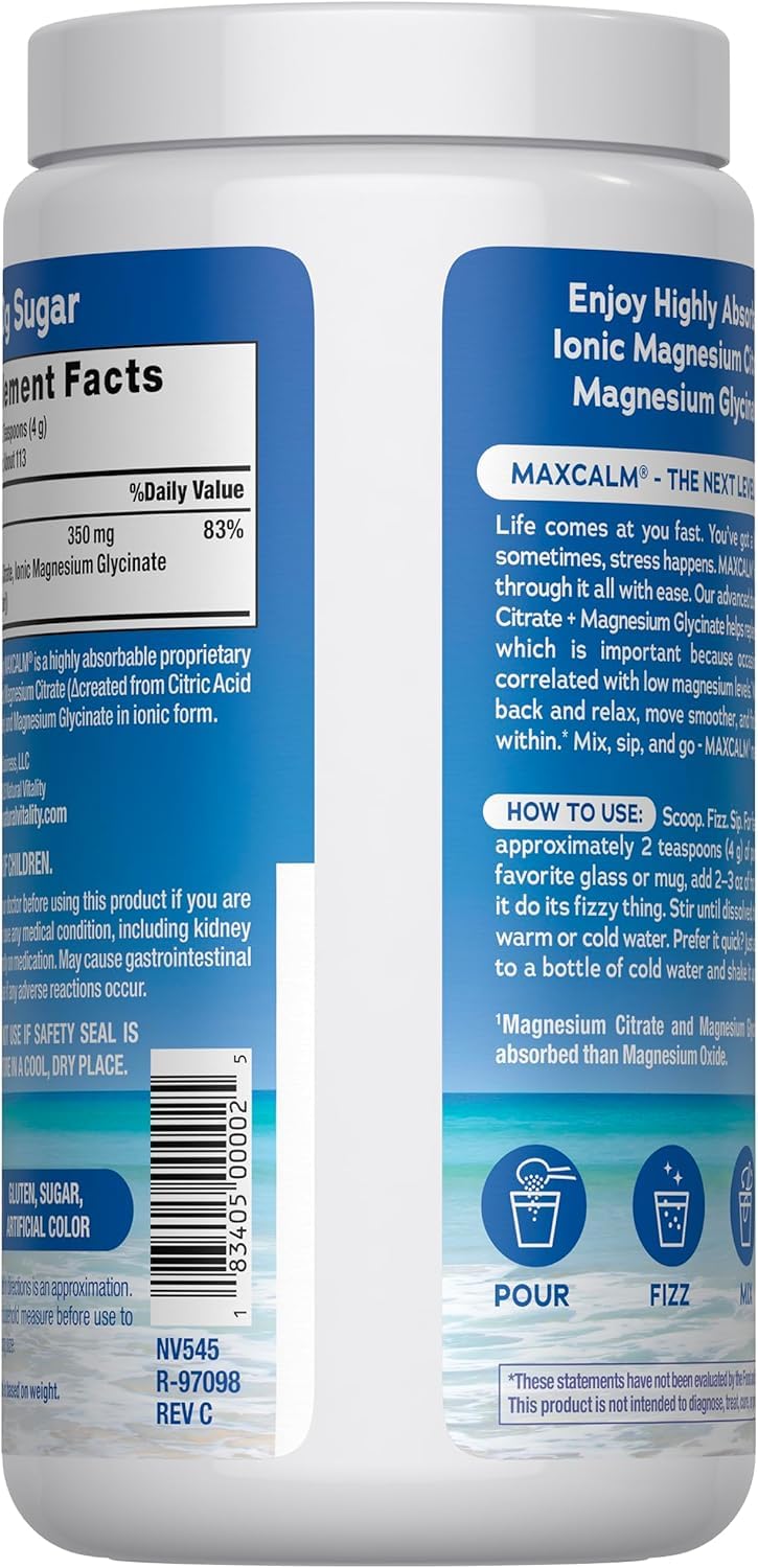 Natural Vitality magnesium supplement for sleep