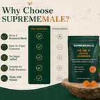 Natural vitality supplement for men