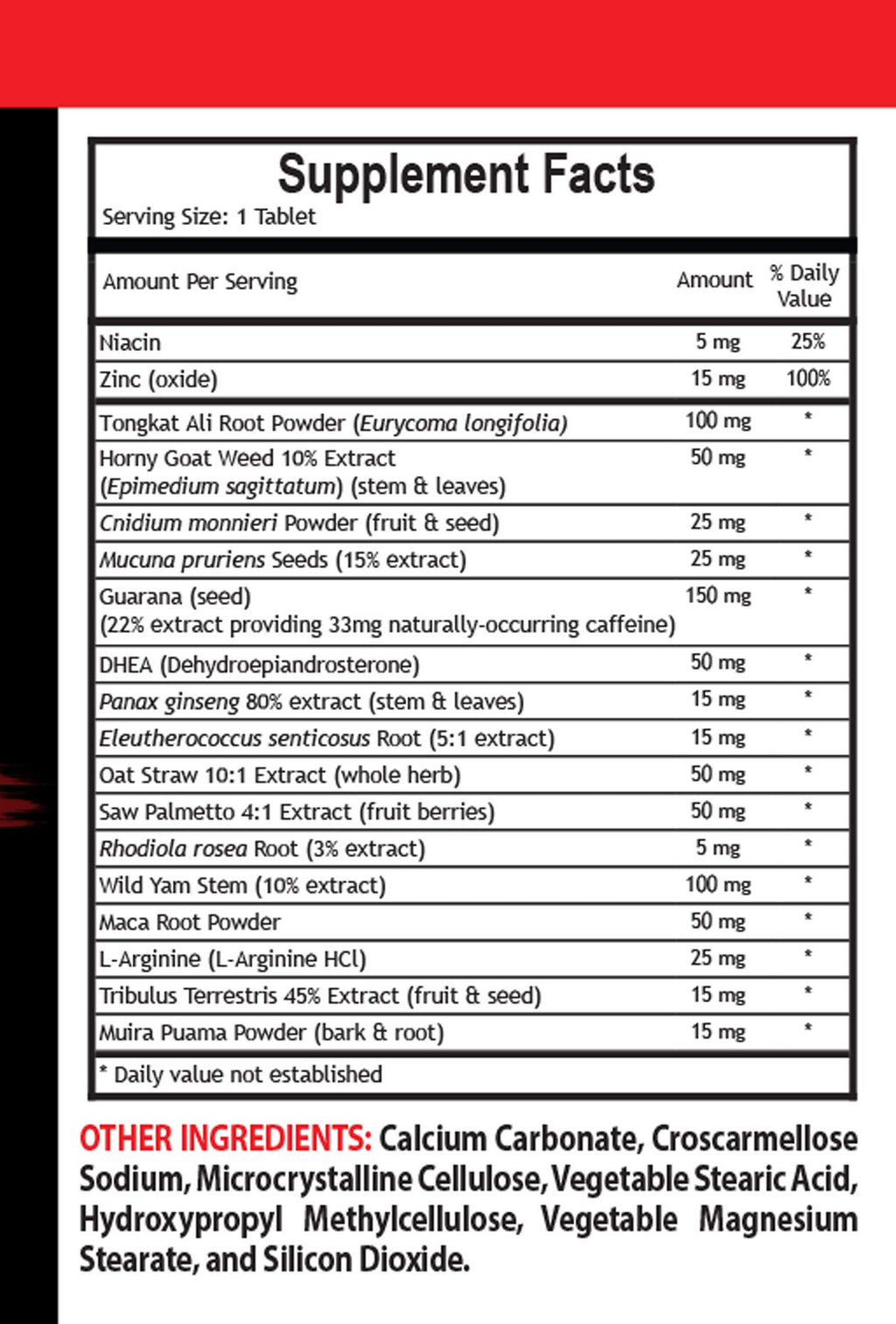 natural vitality supplement for men