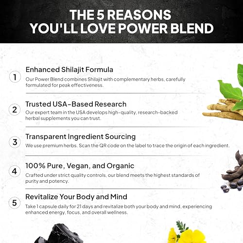 Natural vitality supplements for men