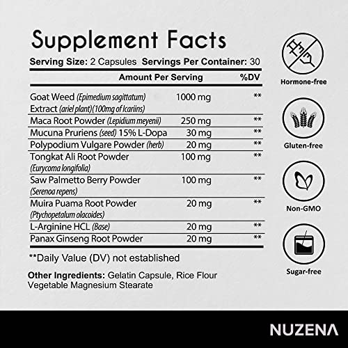 natural vitality support for men