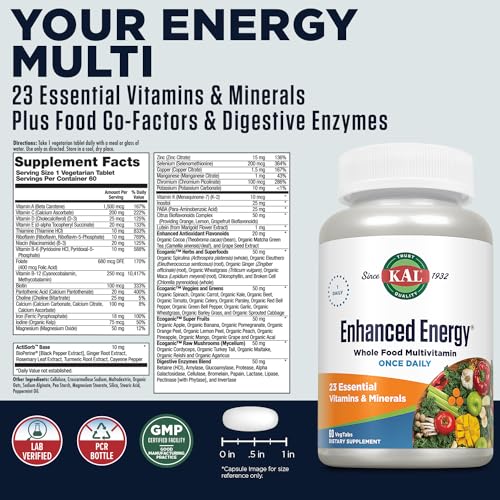 natural vitality support tablets from KAL