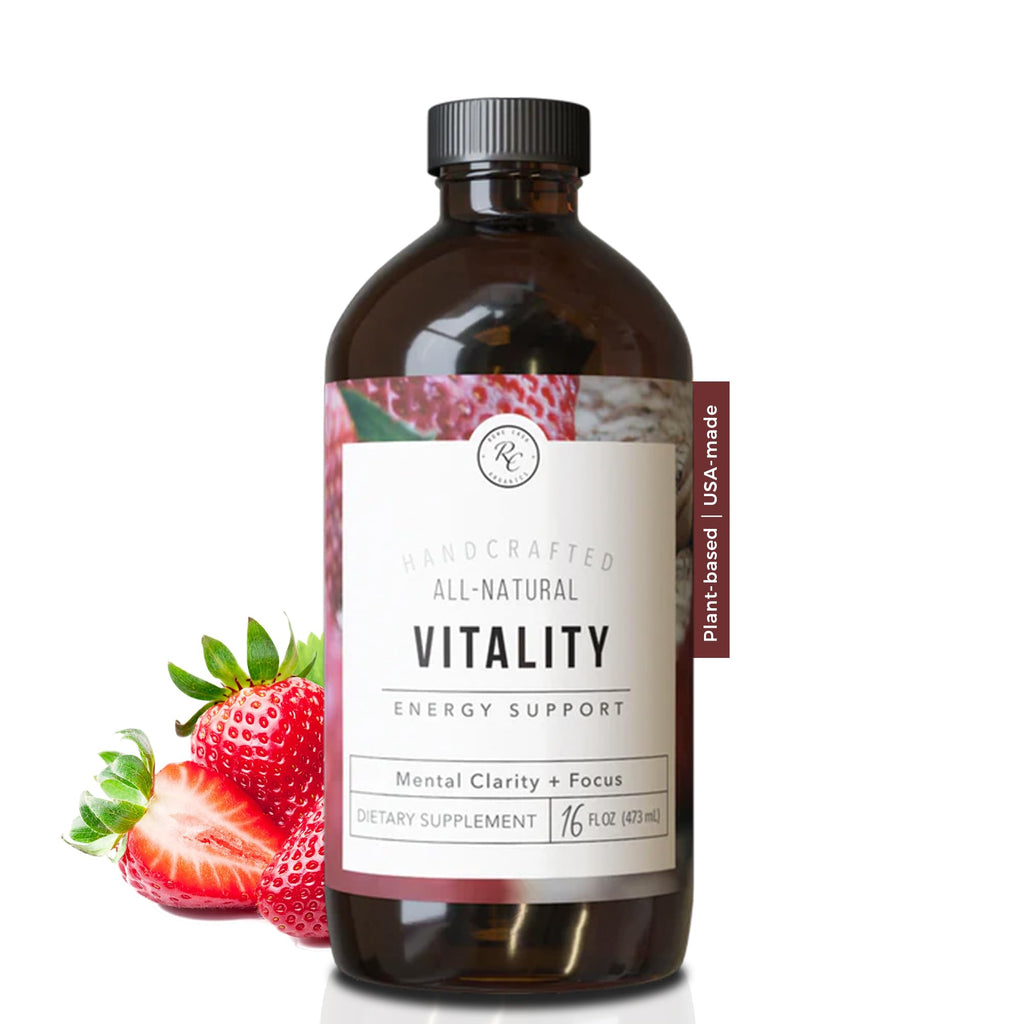 natural vitality support with strawberries