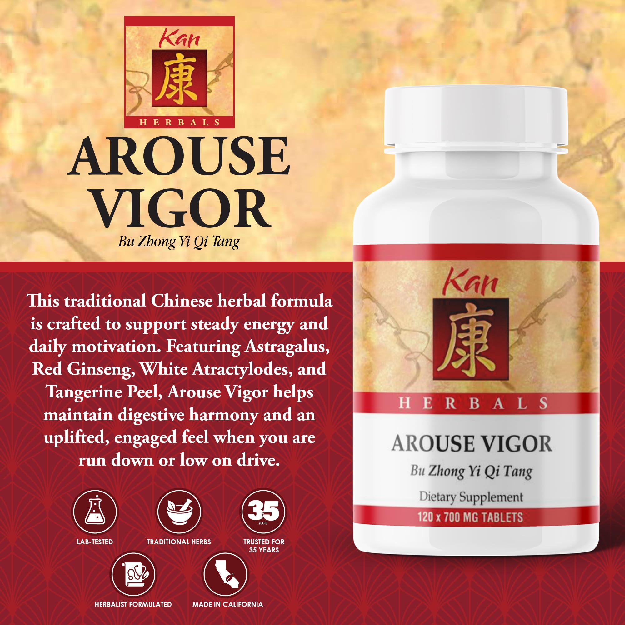 natural vitality with ginseng extract