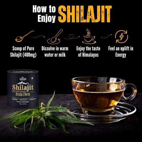 Natural vitality with HimVita Shilajit