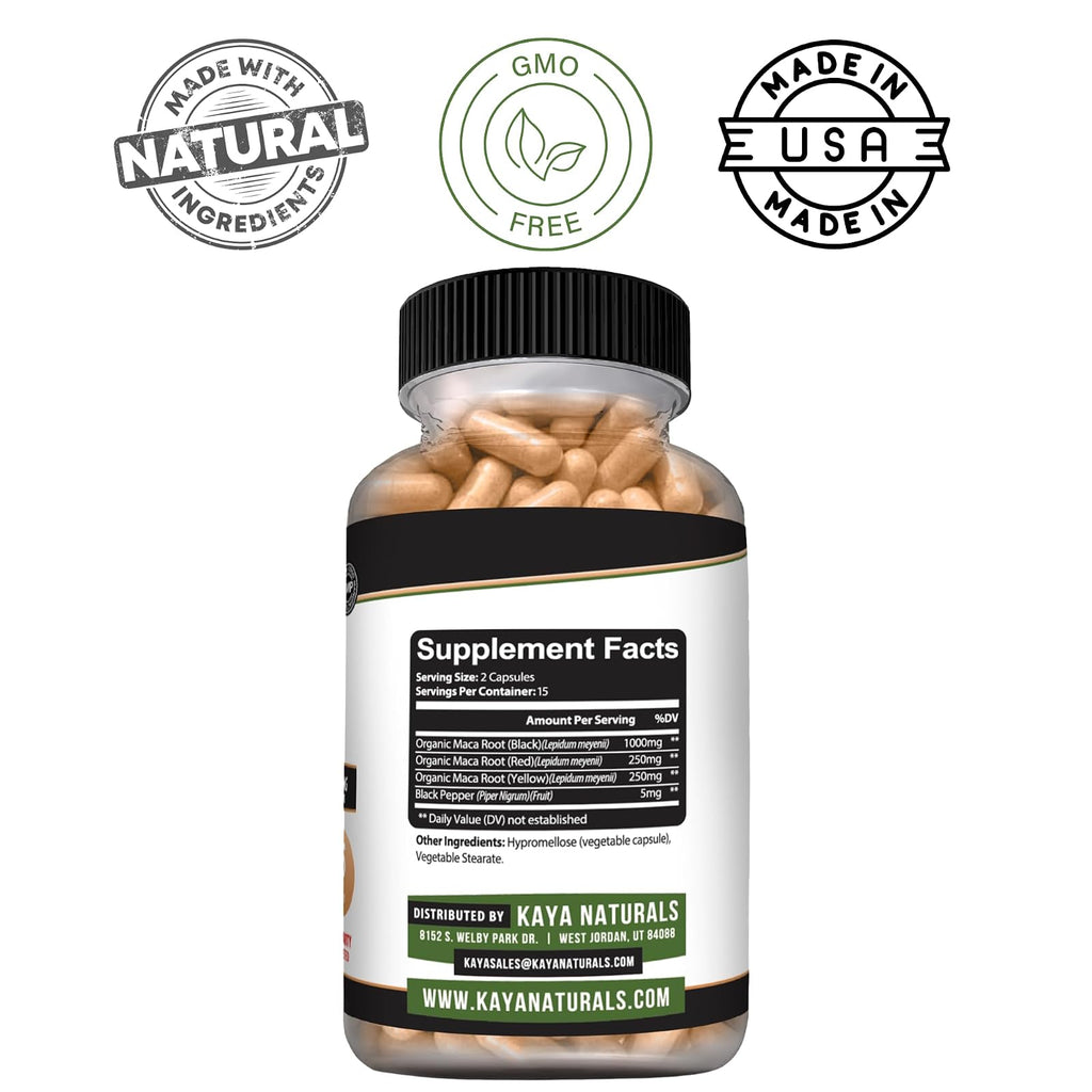 Natural vitality with Maca Plus