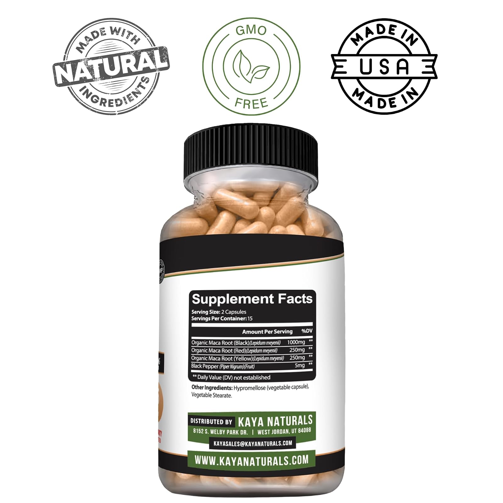 Natural vitality with Maca Plus