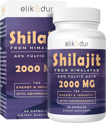 natural vitality with Shilajit capsules