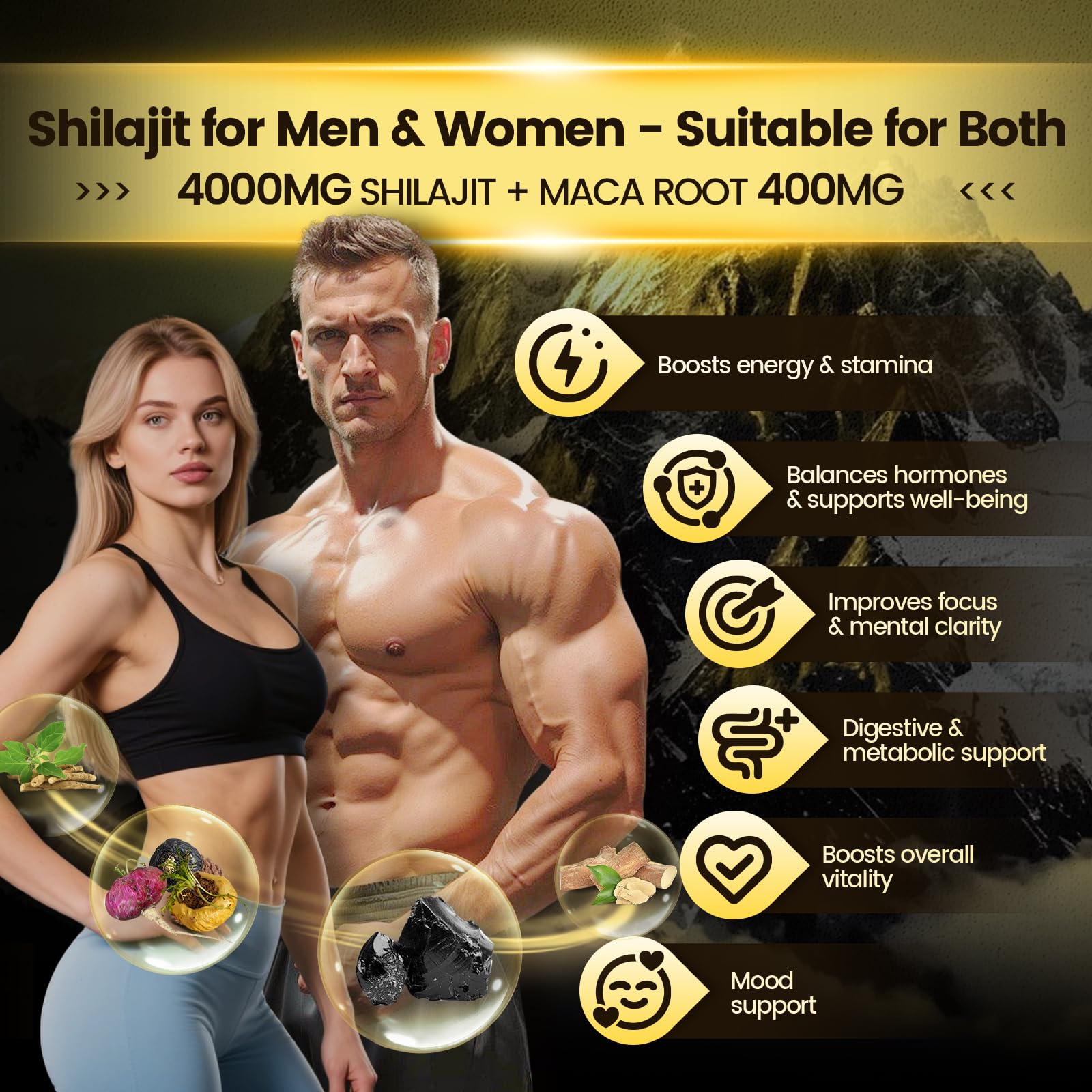 Natural vitality with VivoNu Shilajit