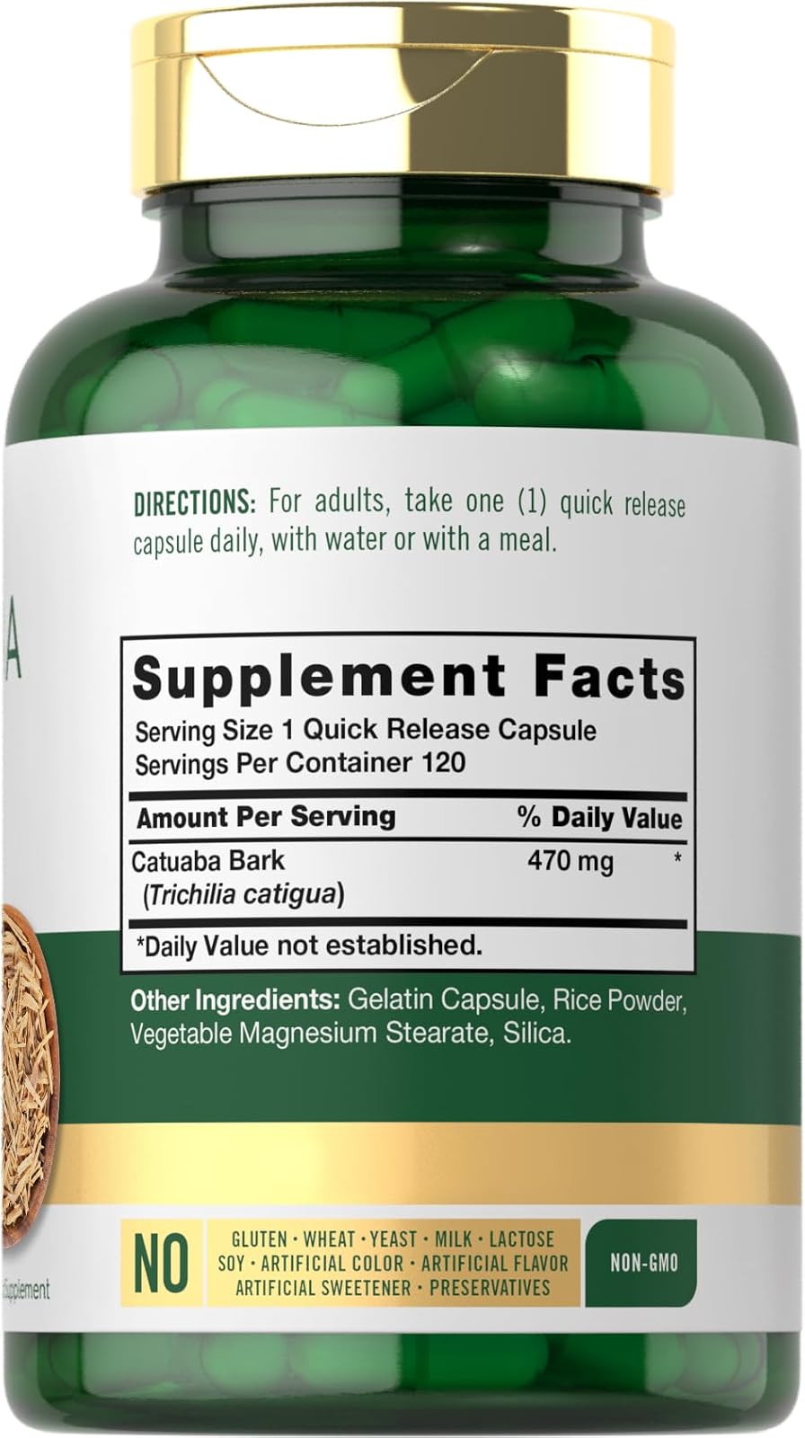 Natural vitamin A source Catuaba