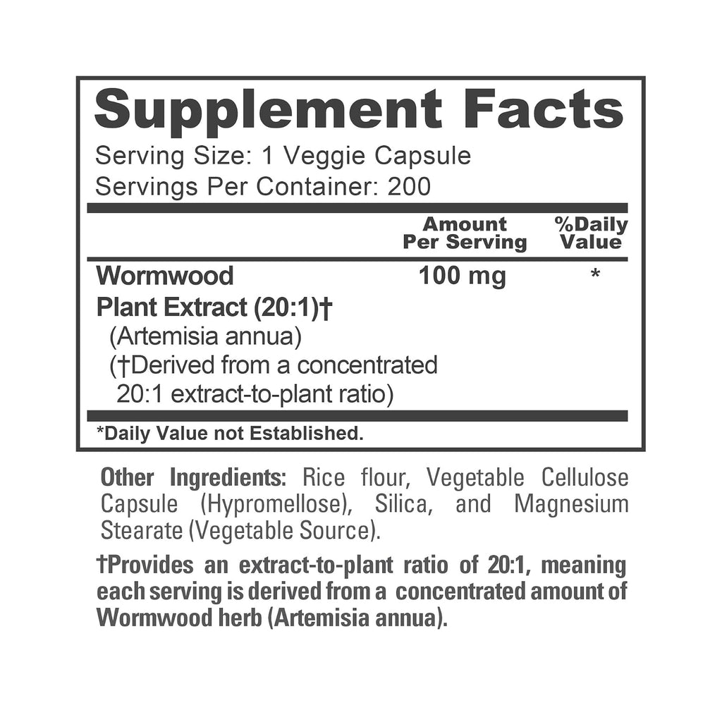 Natural vitamin A source from wormwood