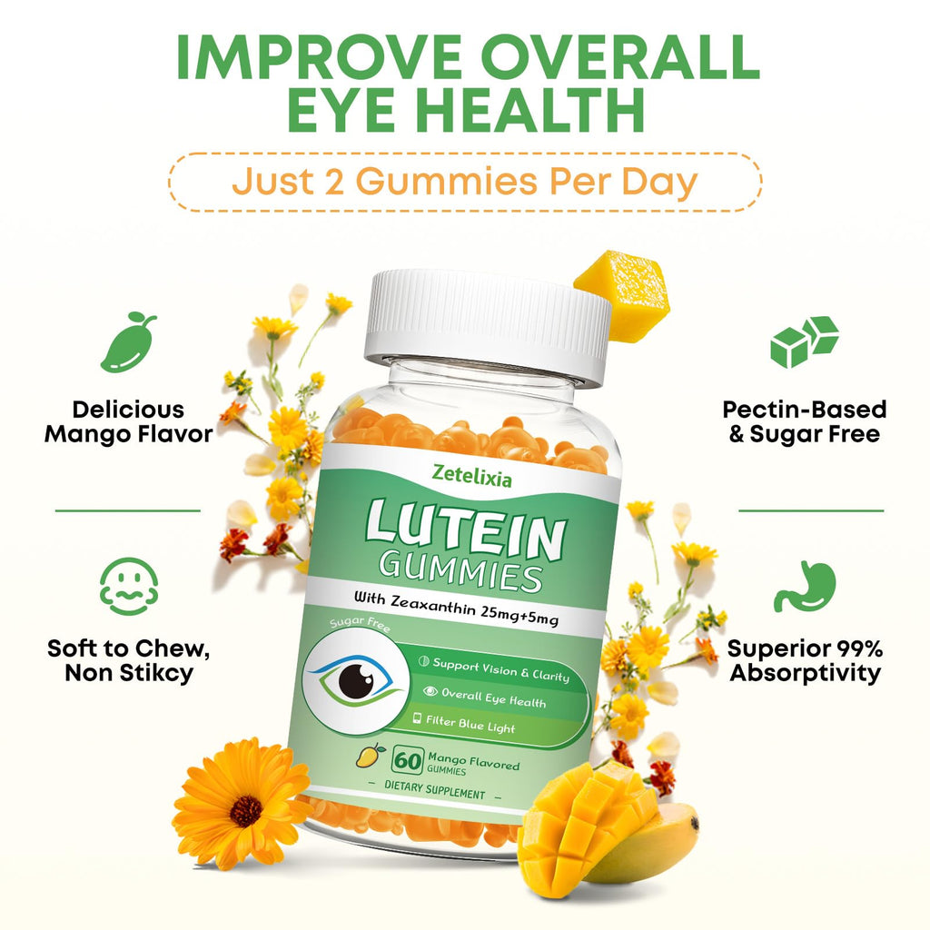 Natural vitamin A source gummies