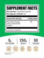 natural vitamin A source Pine Pollen