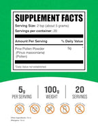 natural vitamin A source Pine Pollen